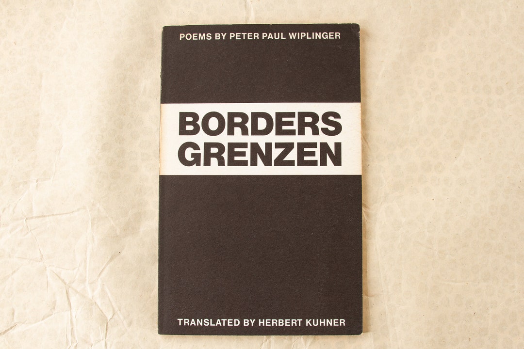 Borders Grenzen: Poems by Peter Paul Wiplinger (1960) New Directions ...