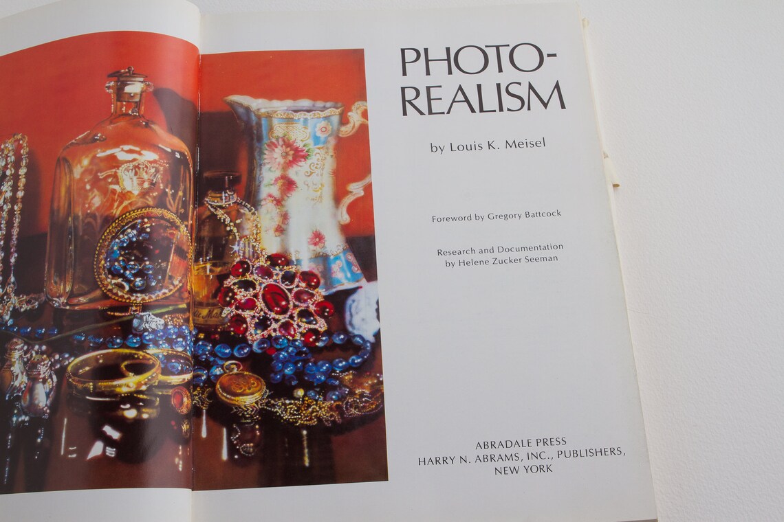 PHOTOREALISM louis K. Meisel 1989 Edition Modern Art - Etsy