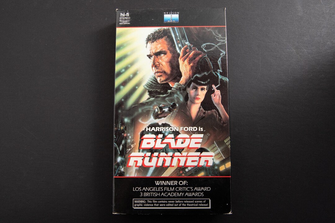 BLADE RUNNER (1982) | Ridley Scott | VHS Cassette - Etsy