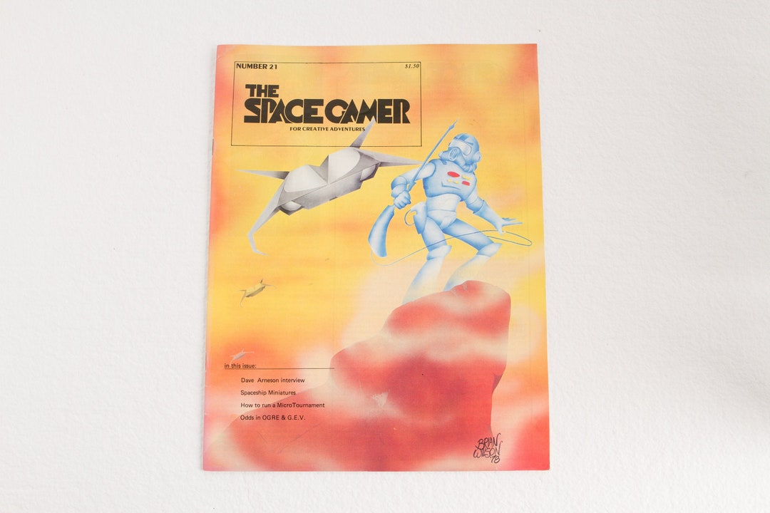 The Space Gamer Magazine No. 21 1978 Metagaming Concepts - Etsy