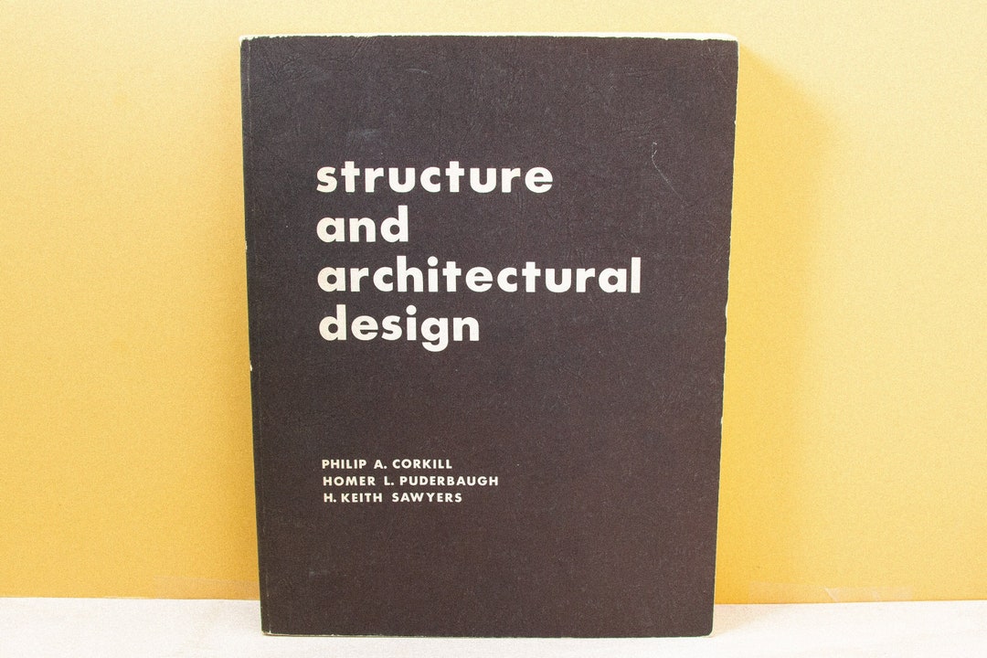 Structure and Architectural Design (1965) Architecture Book - Etsy