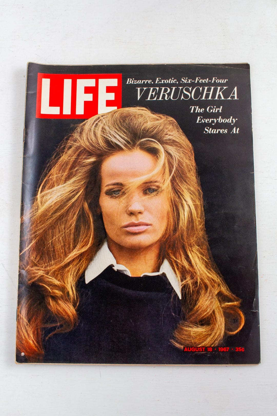 Vintage LIFE Magazine - Veruschka Cover - August 18, 1967 - the 60s ...
