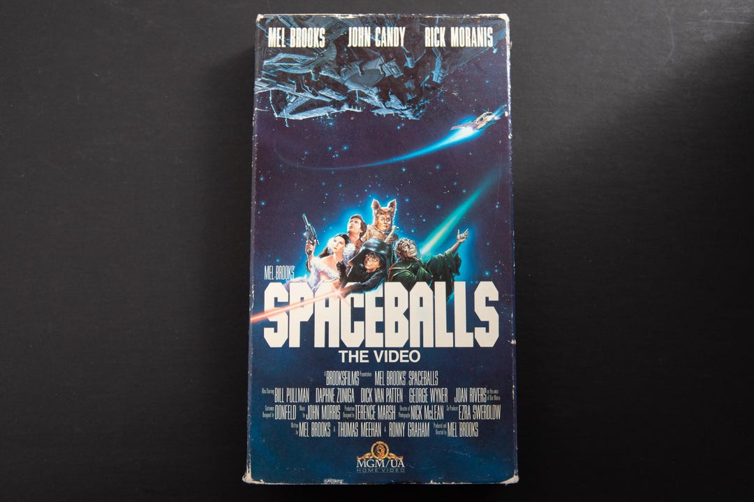 SPACEBALLS (1987) | Mel Brooks | VHS Cassette Tape - Etsy