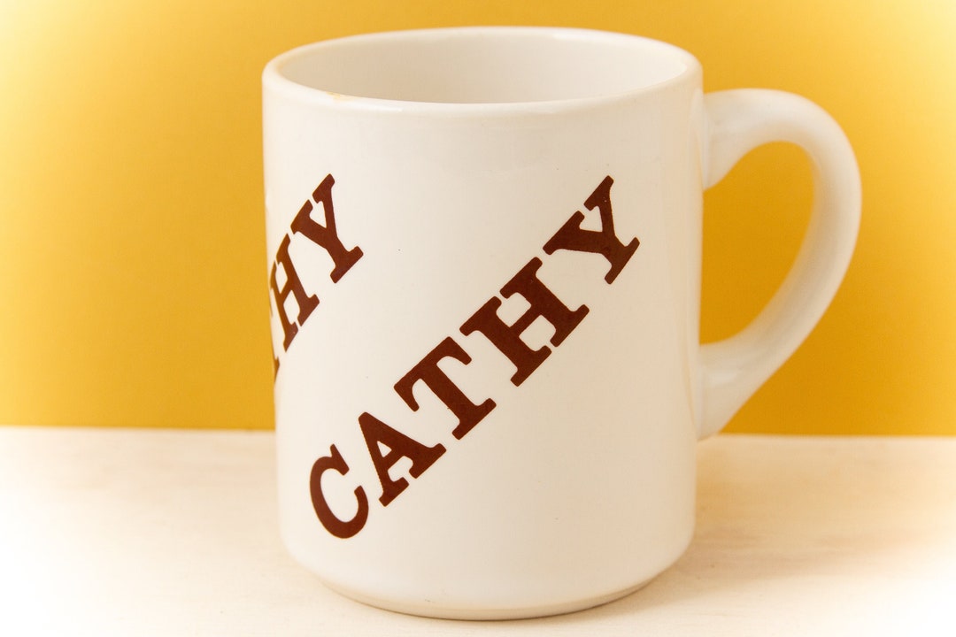 CATHY Coffee Mug Vintage 70s Retro HOUZE 1977 - Etsy