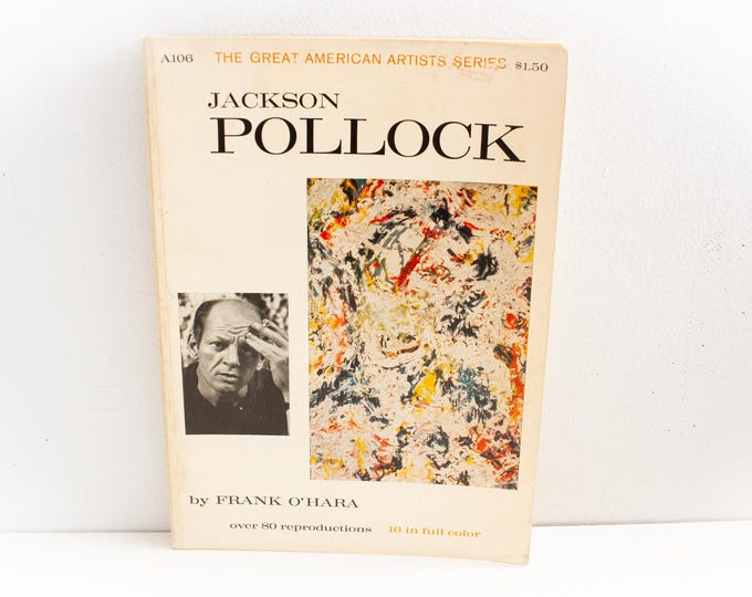 Vintage Jackson Pollock Art Book, 1959 First Edition - Etsy