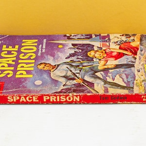 SPACE PRISON ( 1960, Tom Godwin, Pyramid Books G480 ) Vintage 1950s Sci ...