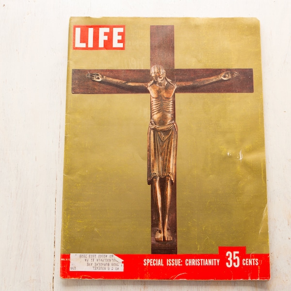 Life Magazine Jesus - Etsy