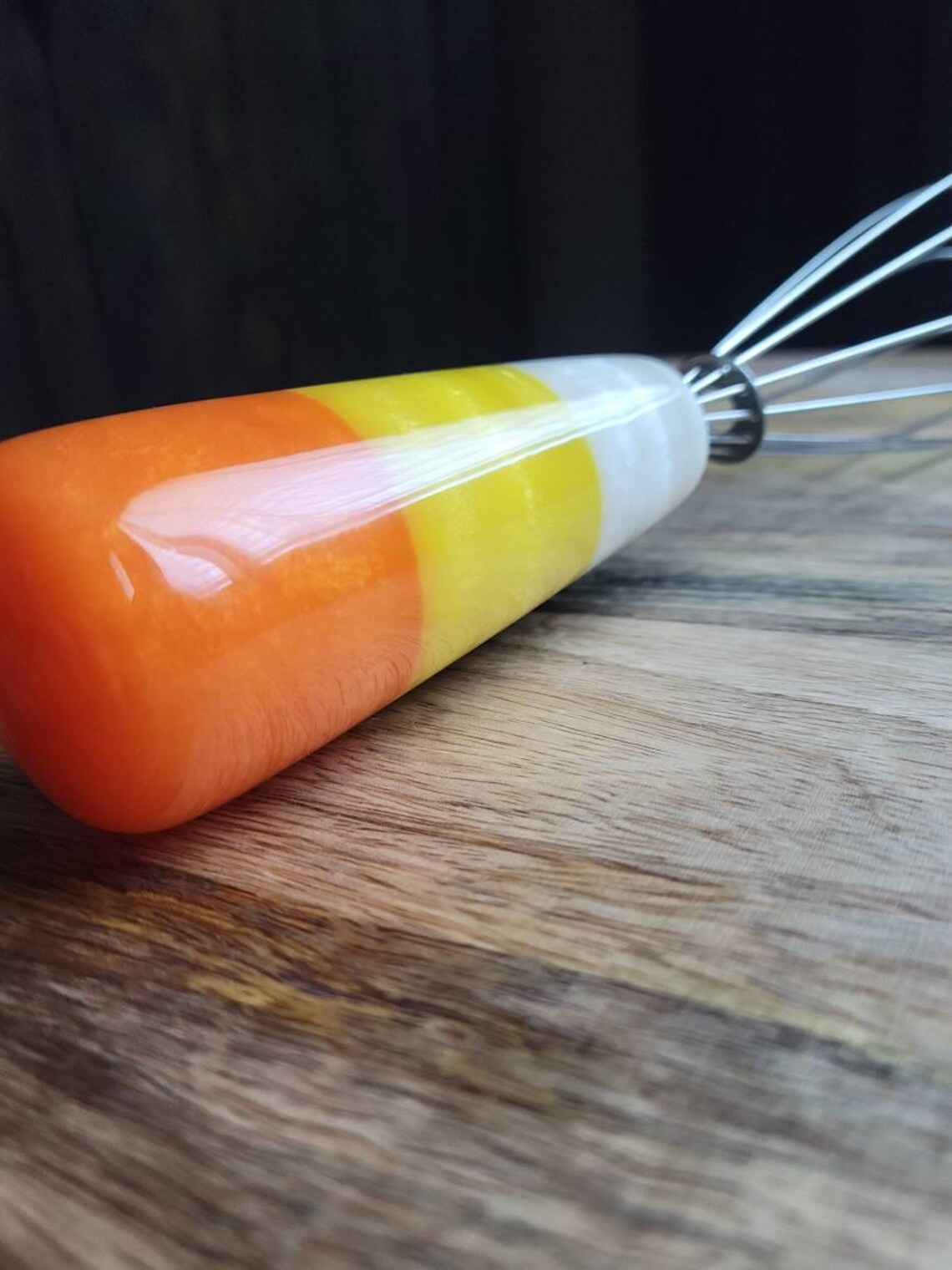 Halloween Candy Corn Resin Kitchen Whisk Baking - Etsy