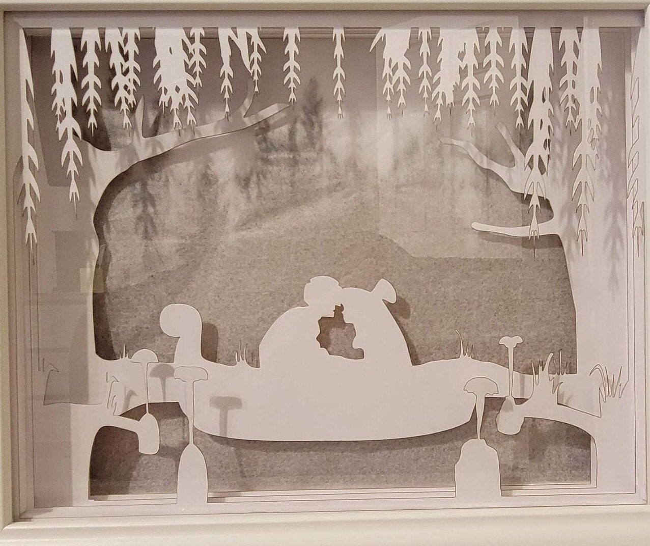 Little Mermaids Shadow Box Home Decor Gift Wall Art - Etsy