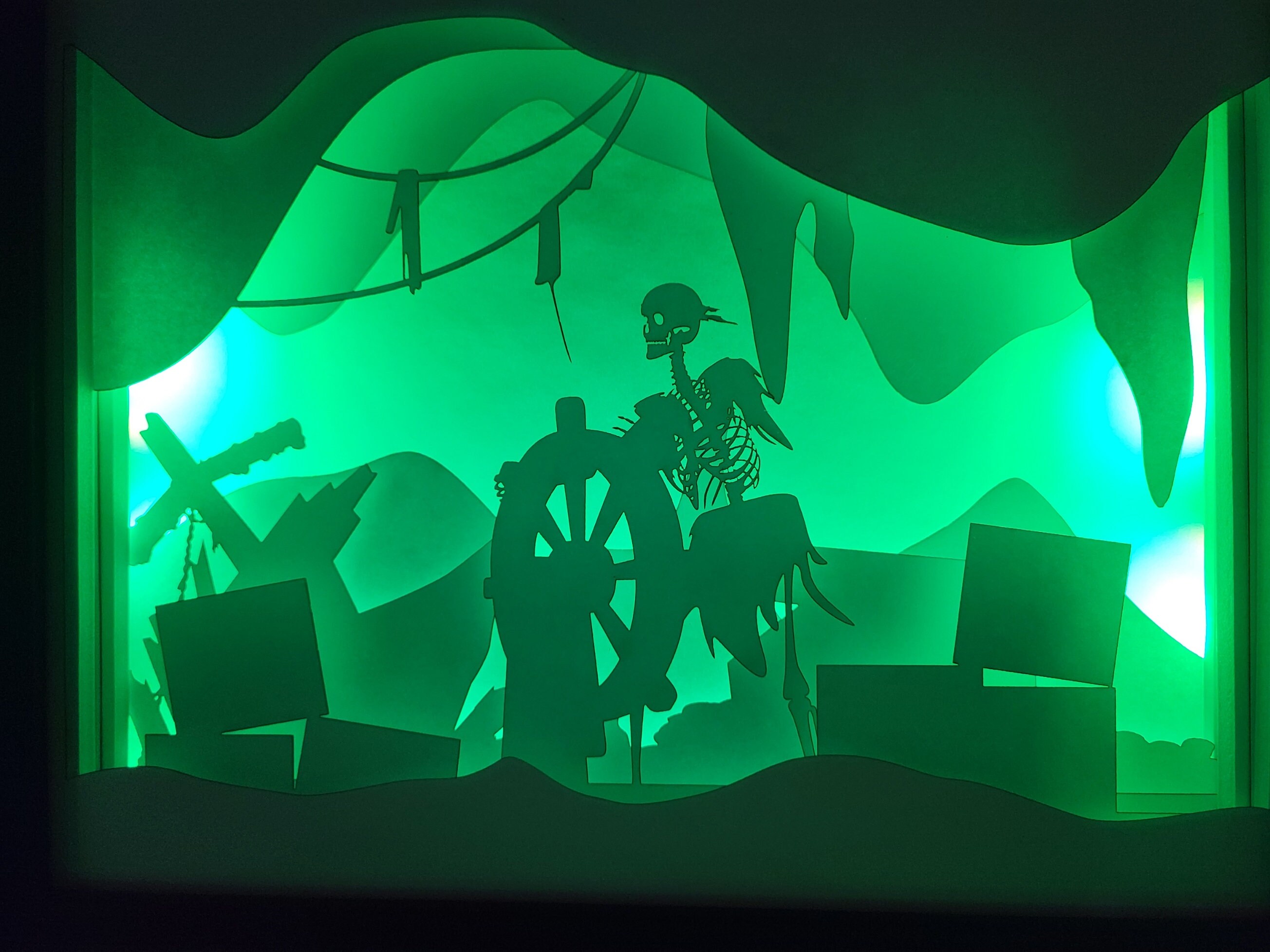 Pirate of the Caribbean Skeleton Helmsman / Pirate/ Pirate - Etsy