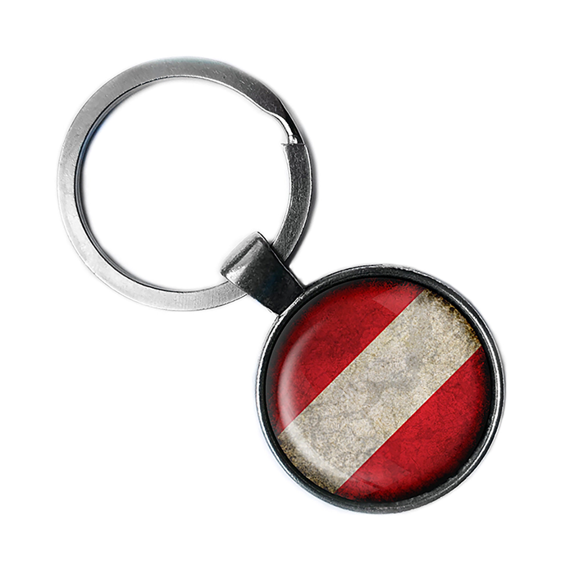Austria Austrian Österreich Flag Keychain Keyring | Etsy