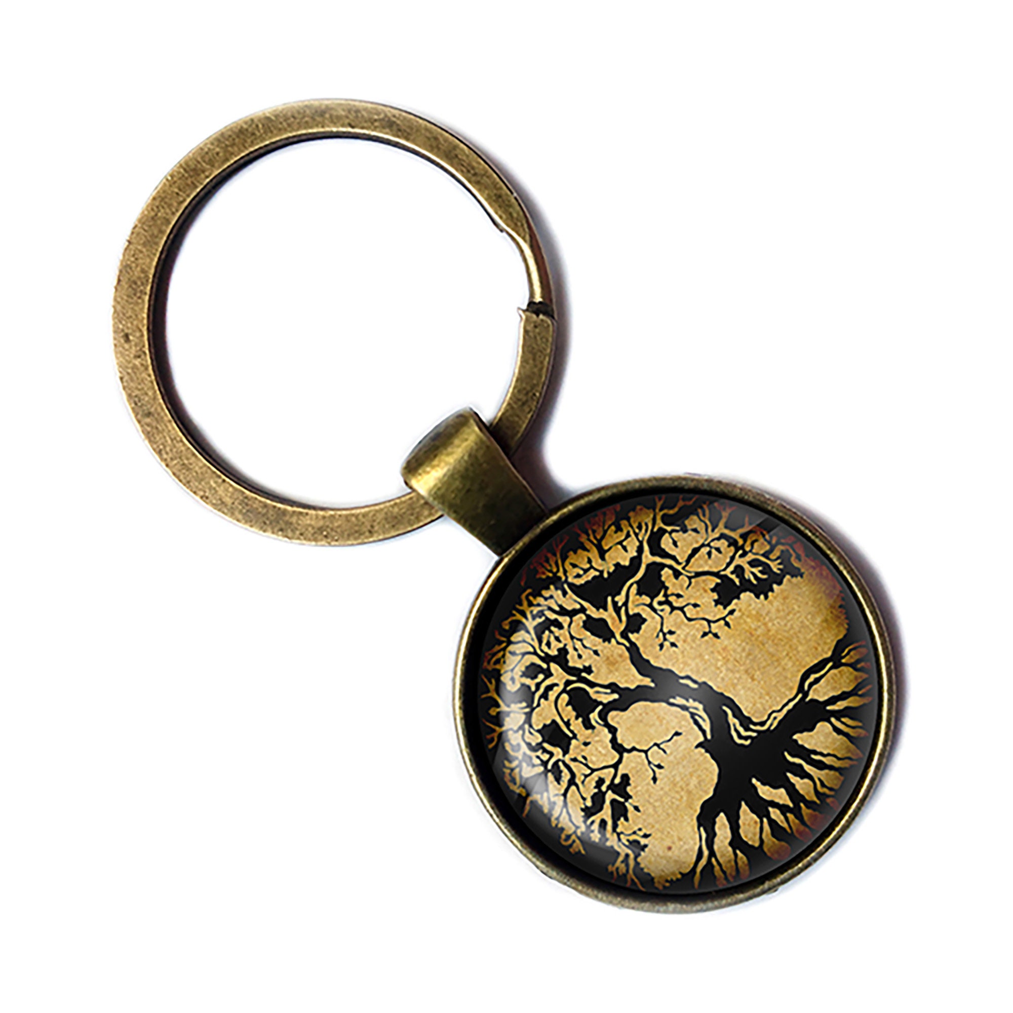 Tree of Life Nature Keychain Keyring - Etsy UK