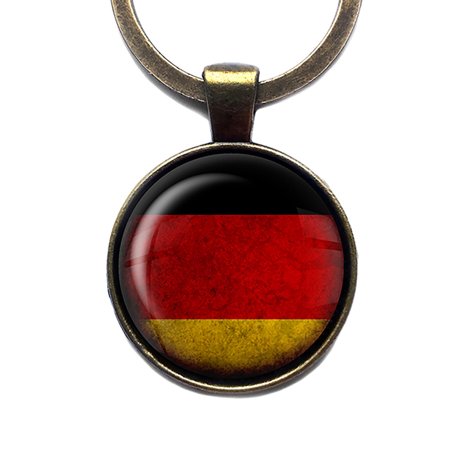 Germany German Deutschland Flag Keychain Keyring - Etsy Australia