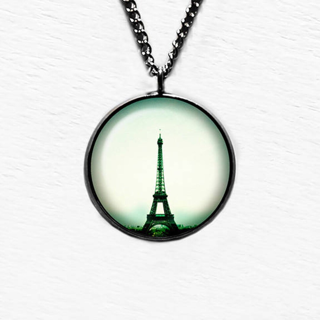 Eiffel Tower Paris - Pendant and Necklace - Etsy