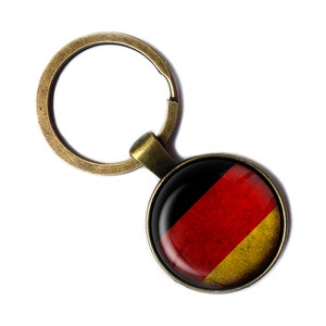 Germany German Deutschland Flag Keychain Keyring - Etsy Australia