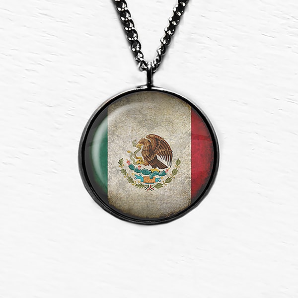 Mexican Flag Pendants - Etsy