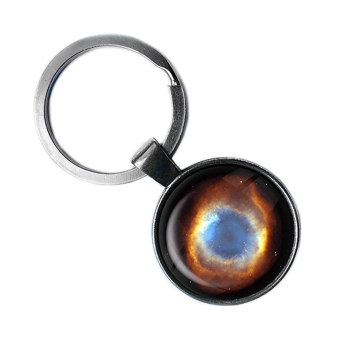 NASA Photograph Helix Nebula the Eye of God Keychain Keyring - Etsy
