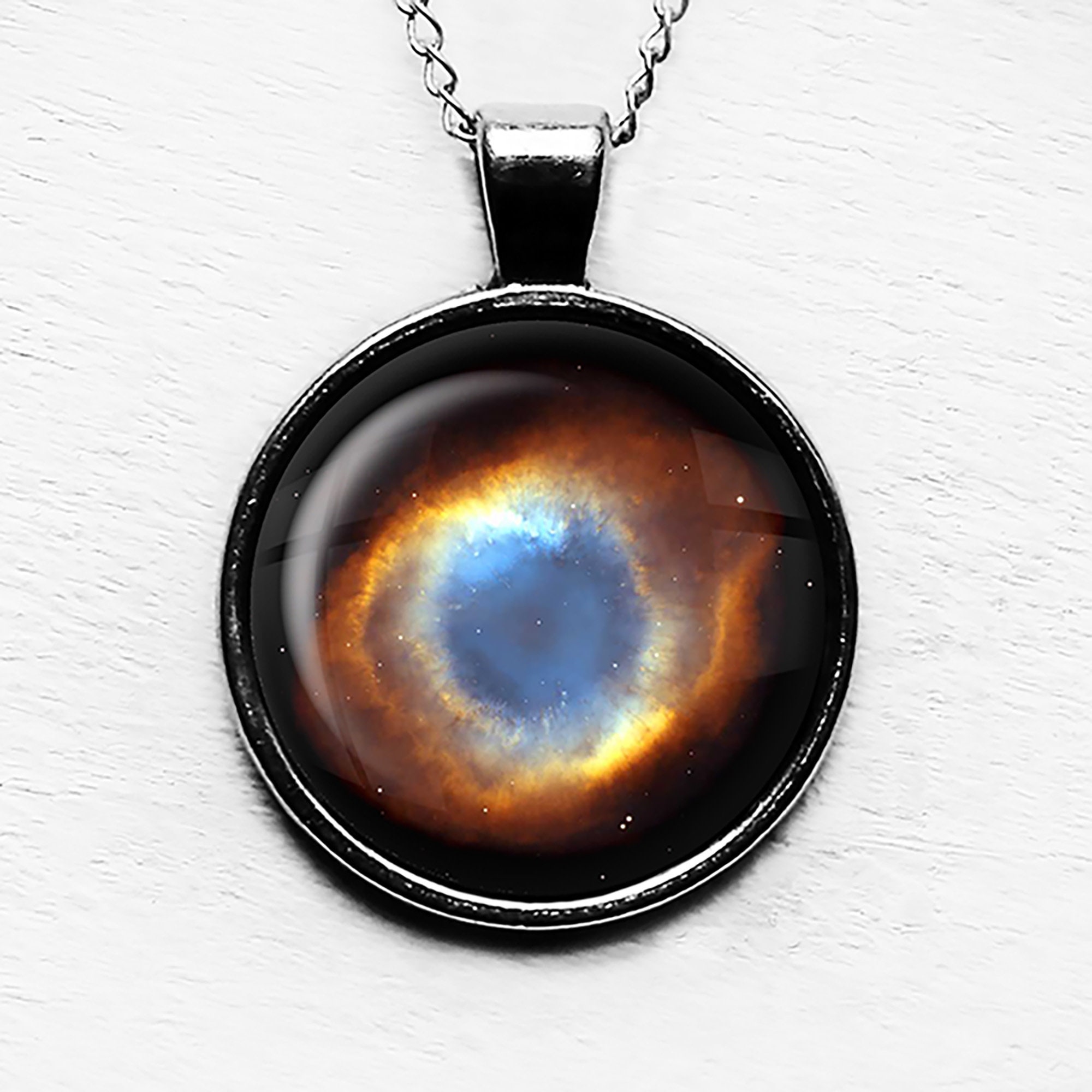 Helix Nebula the Eye of God Pendant & Necklace | Etsy