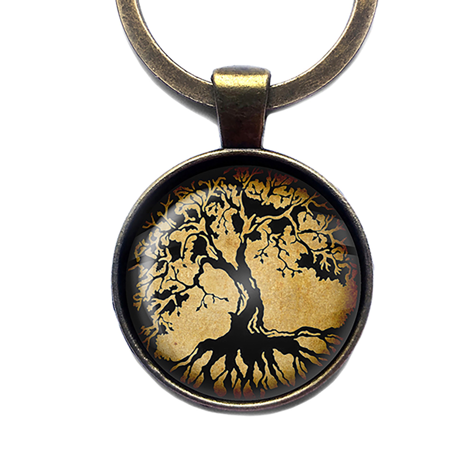Tree of Life Nature Keychain Keyring - Etsy UK