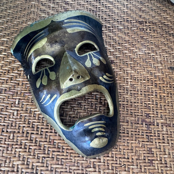 Sad Mask - Etsy