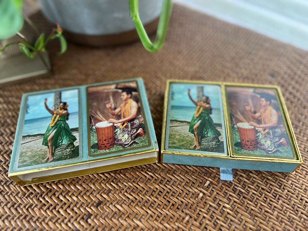 Vintage Congress Playing Cards Deck Hawaiian Hula Dancers - Etsy