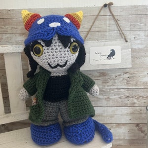 Nepeta Homestuck Crochet Doll Pattern Only - Etsy