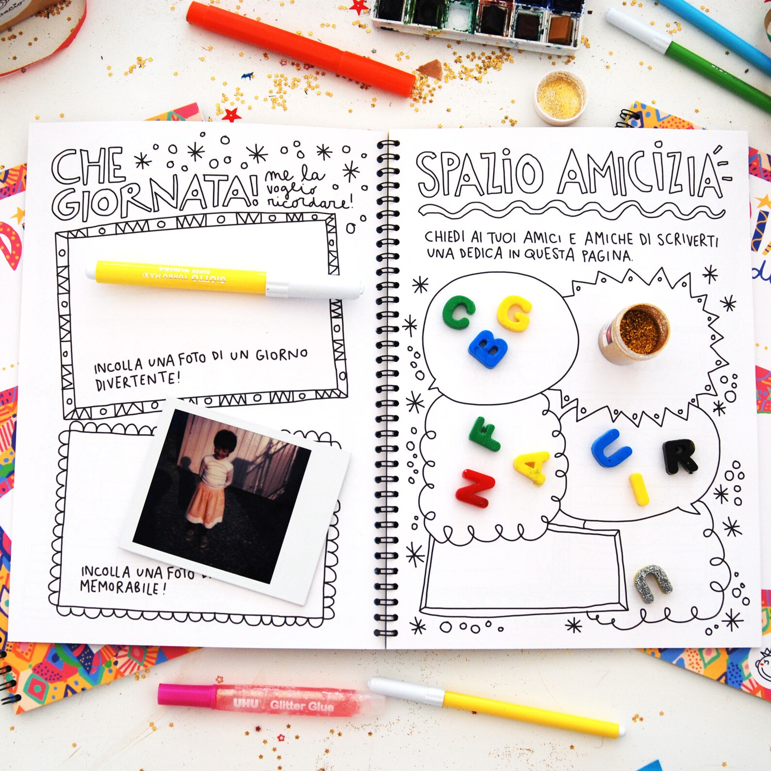 Logbook | Writing, Drawing and Collage Activity Book for Adults and ...