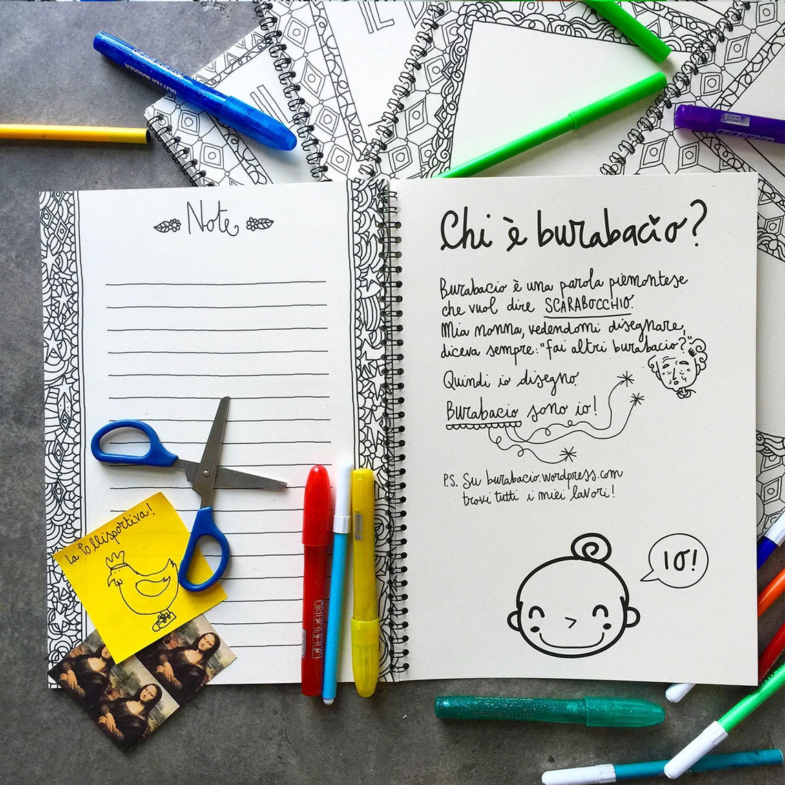 Logbook Writing Drawing and Collage Activity Book for - Etsy