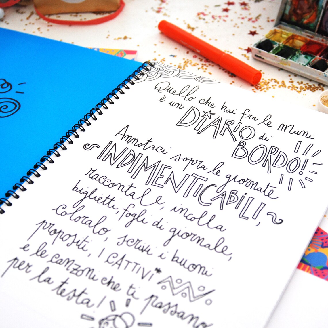 Logbook | Writing, Drawing and Collage Activity Book for Adults and ...