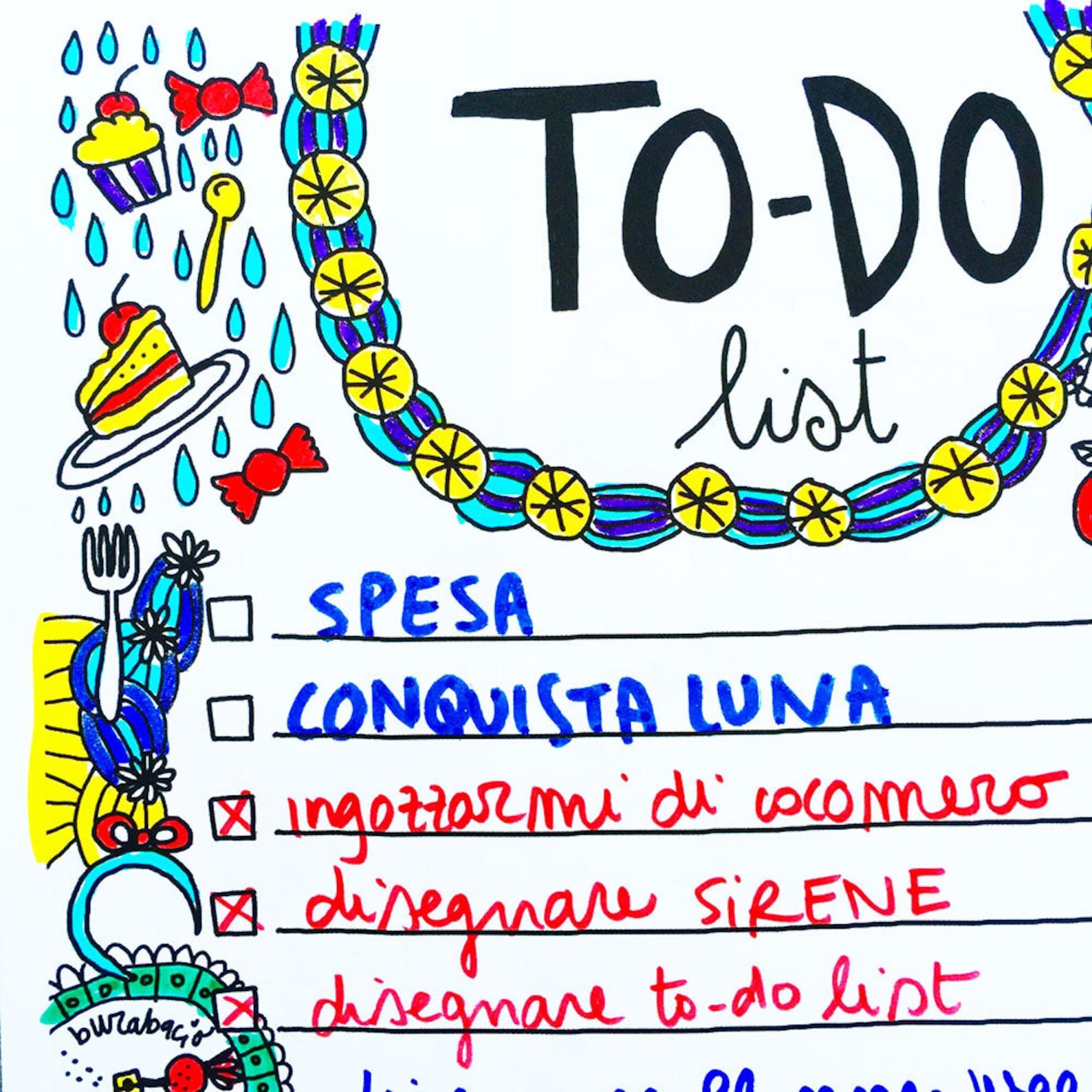 To-do List Printable and Colorable - Etsy
