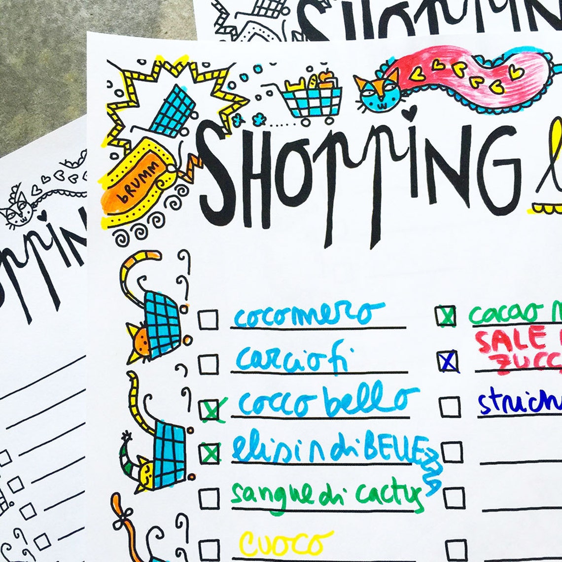 Shopping List - Etsy Italia