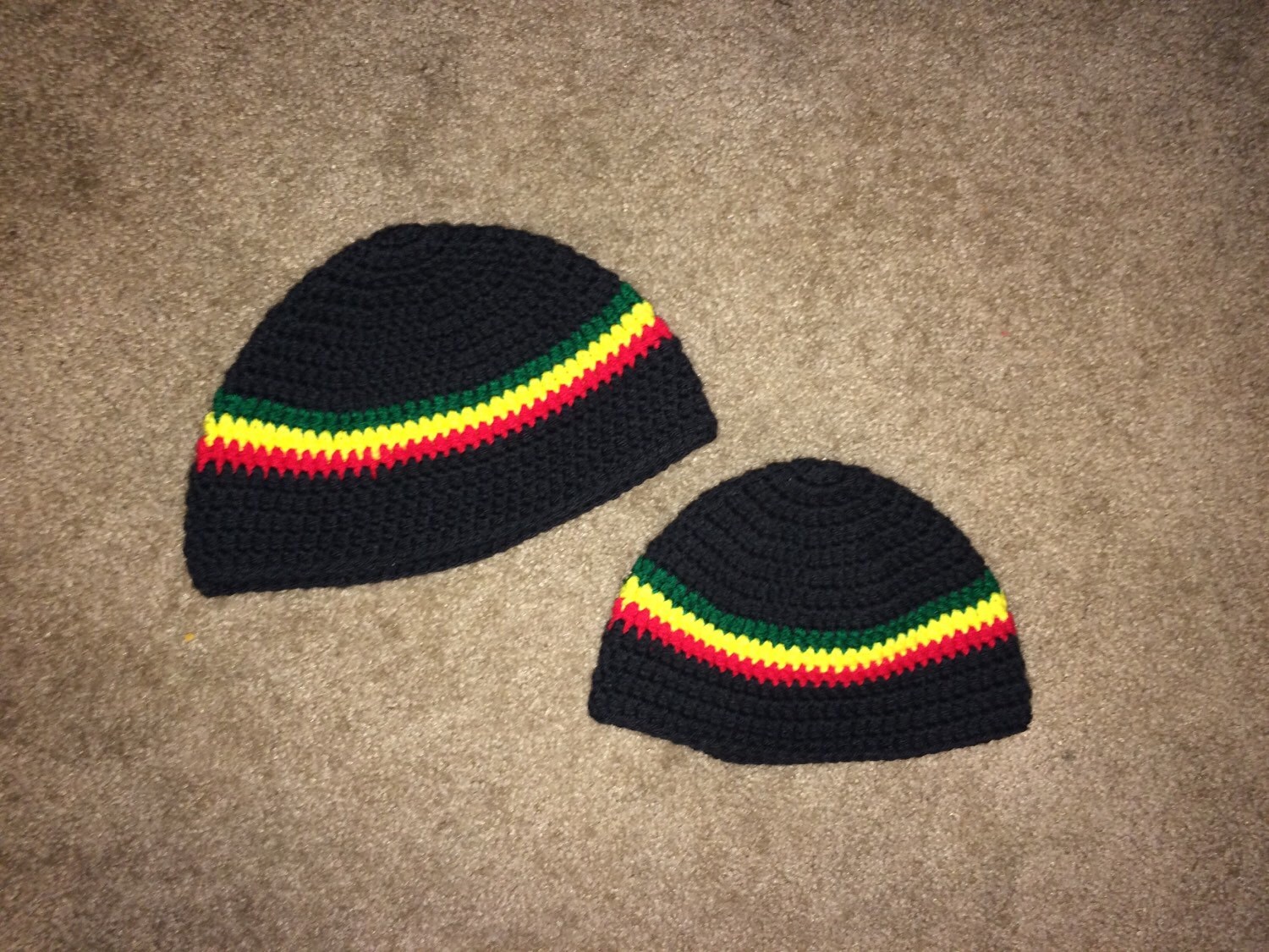 Rasta Beanie - Etsy