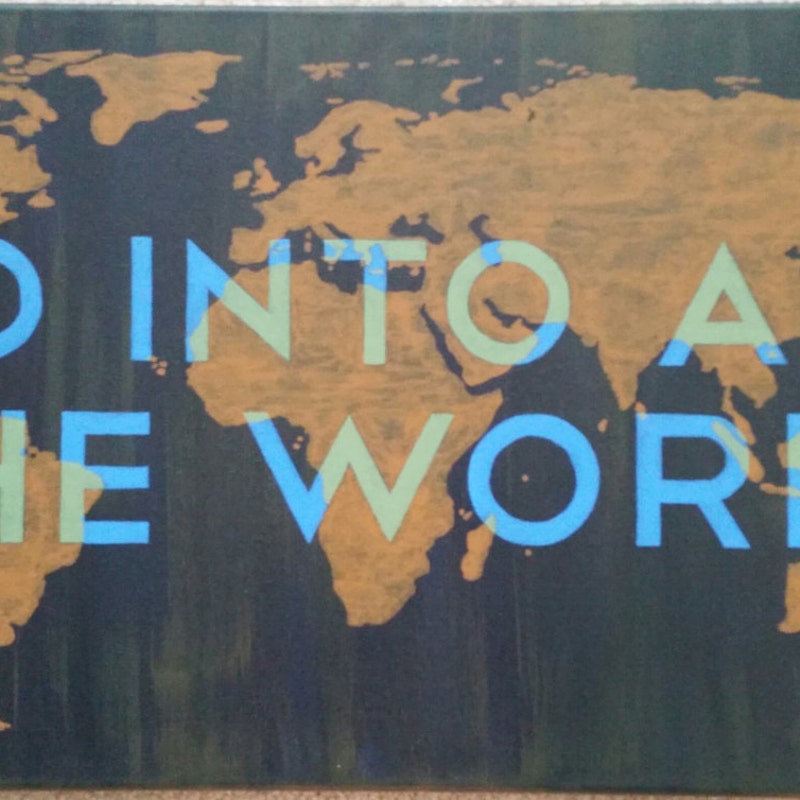Go Into the World - Etsy