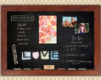 Large Framed Chalkboard - Etsy