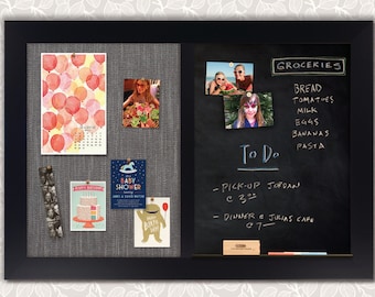 Chalk Combo Board Chalk Bulletin Board Chalkboard Combo Chalkboard Cork ...