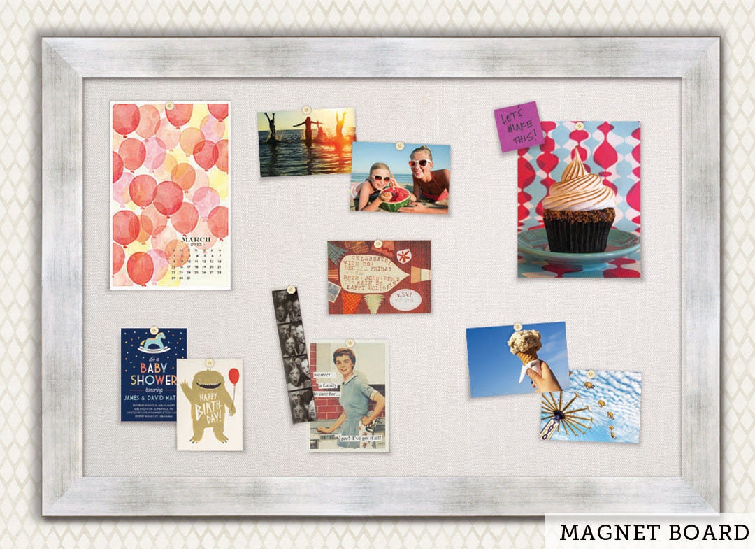 Magnetic Bulletin Boards Framed Magnet Boards Magnet Board - Etsy