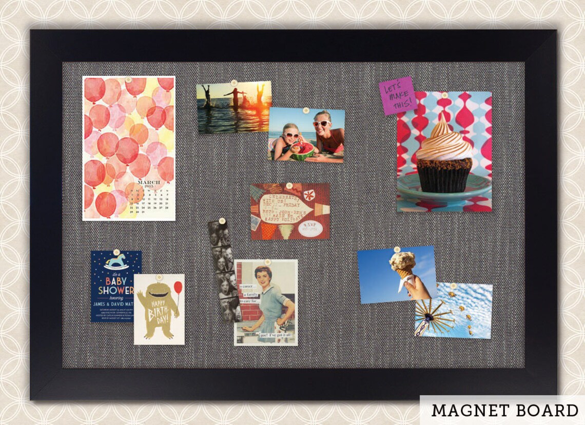 Magnetic Bulletin Boards | Framed Magnet Boards | Magnet Board ...