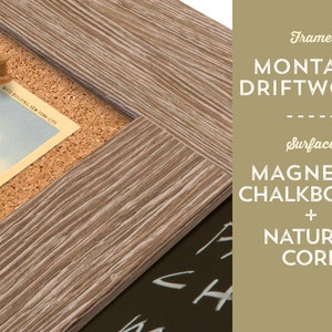 Chalk Combo Board Chalk Bulletin Board Chalkboard Combo - Etsy