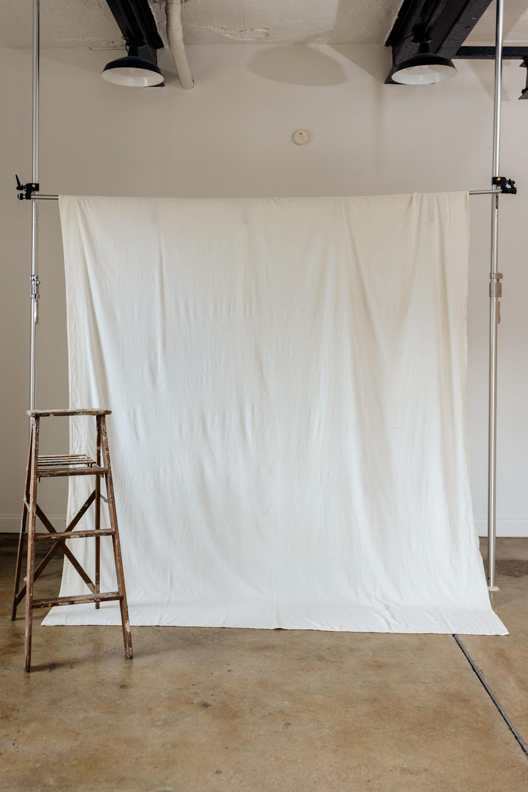 Hand-dyed Fabric Canvas Backdrop / Photo Background in IVORY - Etsy