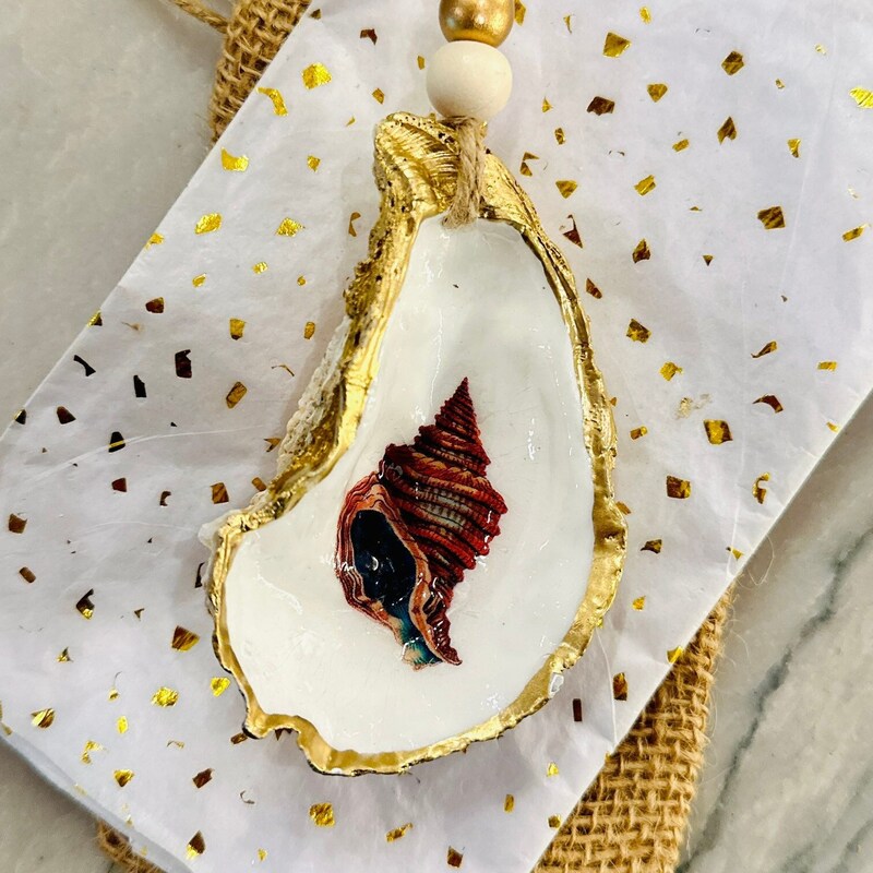 Decoupage Conch Shells - Etsy