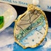 Pawleys Island South Carolina Map Oyster Shell Ornament, Decoupage ...