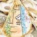 Custom Oyster Shell Map, US Harbor or Port, Nautical Map, Destination ...