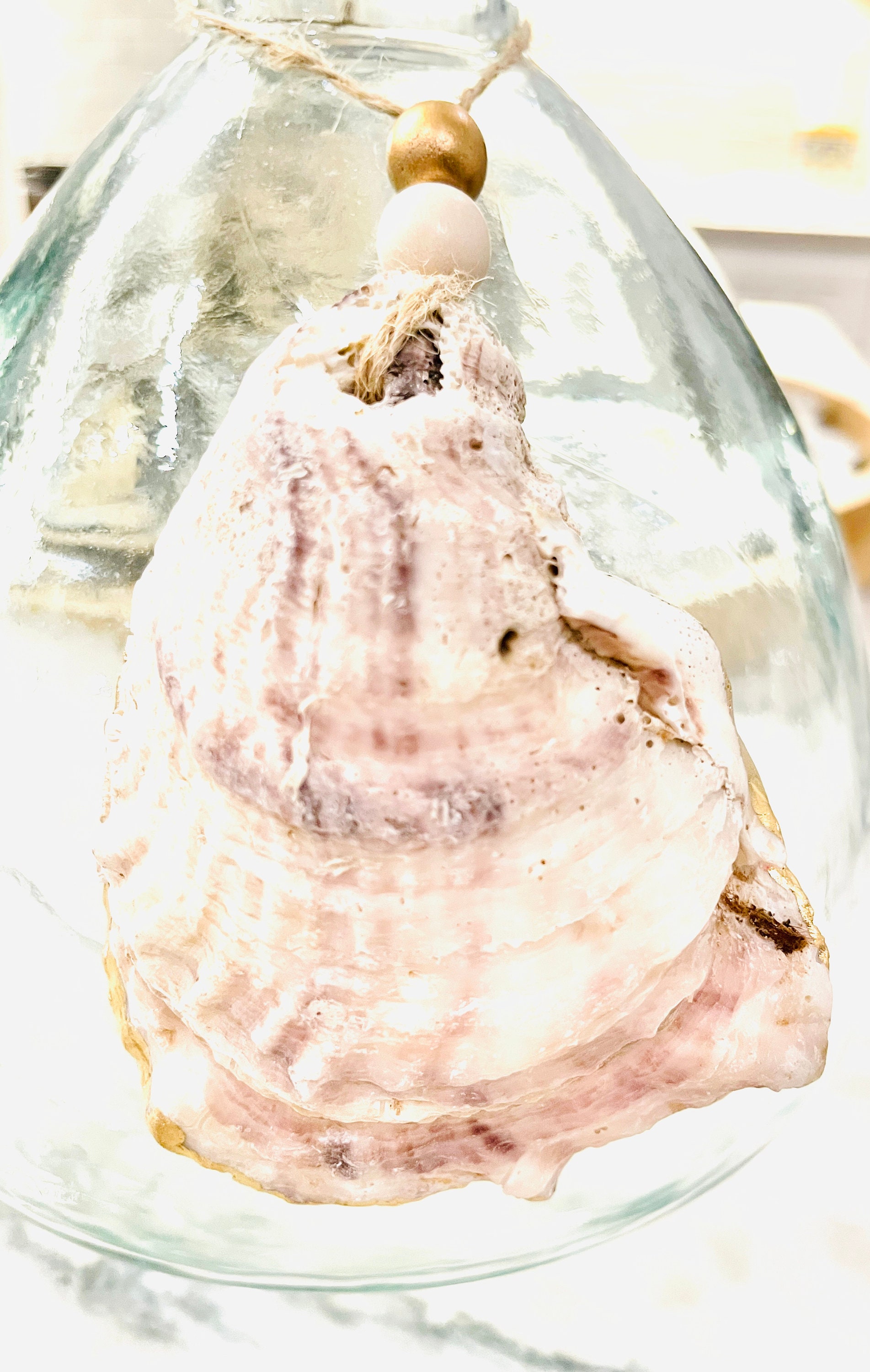 Holden Beach North Carolina Map Oyster Shell Ornament | Etsy