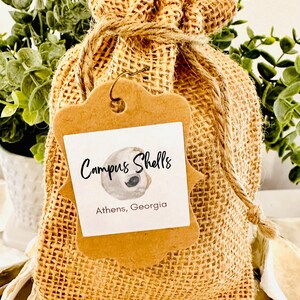 Kiawah Island South Carolina Map Oyster Ornament, Decoupage Shell ...