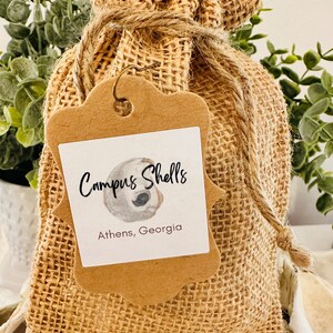 Pawleys Island South Carolina Map Oyster Shell Ornament, Decoupage ...