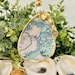 Nantucket Massachusetts Map Oyster Shell Ornament, Decoupage Shell ...