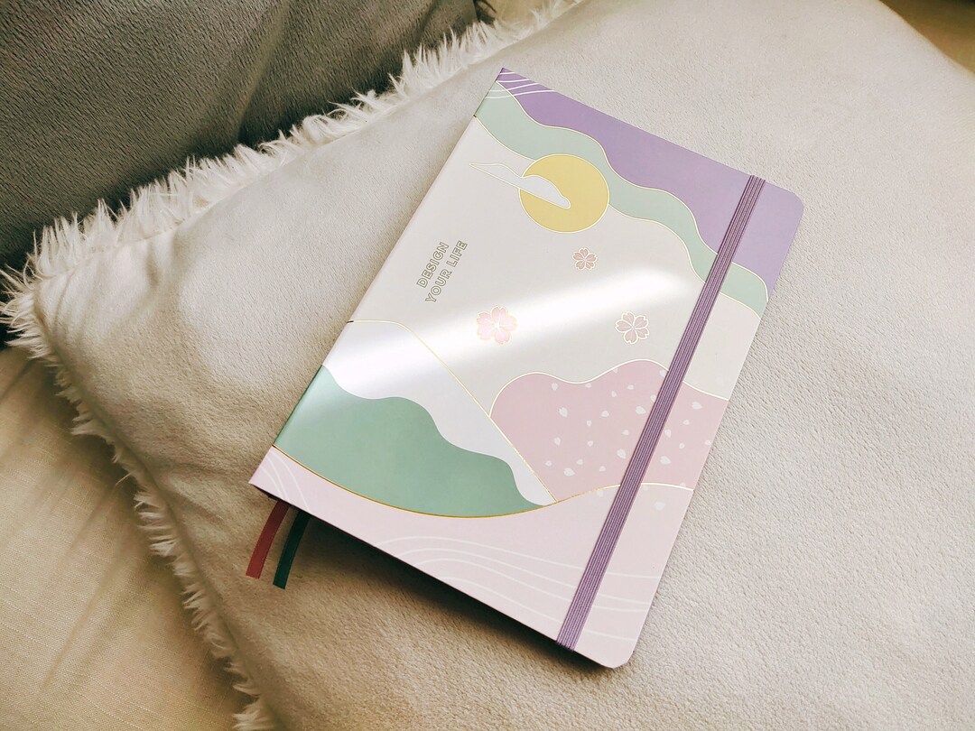 Cherry Blossoms Cover - A5 Planner Cover With Pockets - Spring, Sakura ...