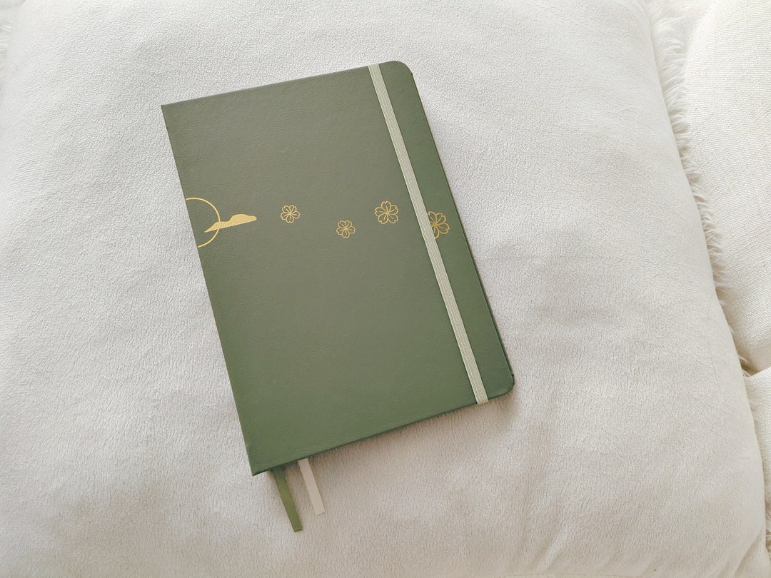Matcha Green Cover A5 Planner Cover With Pockets Vegan - Etsy