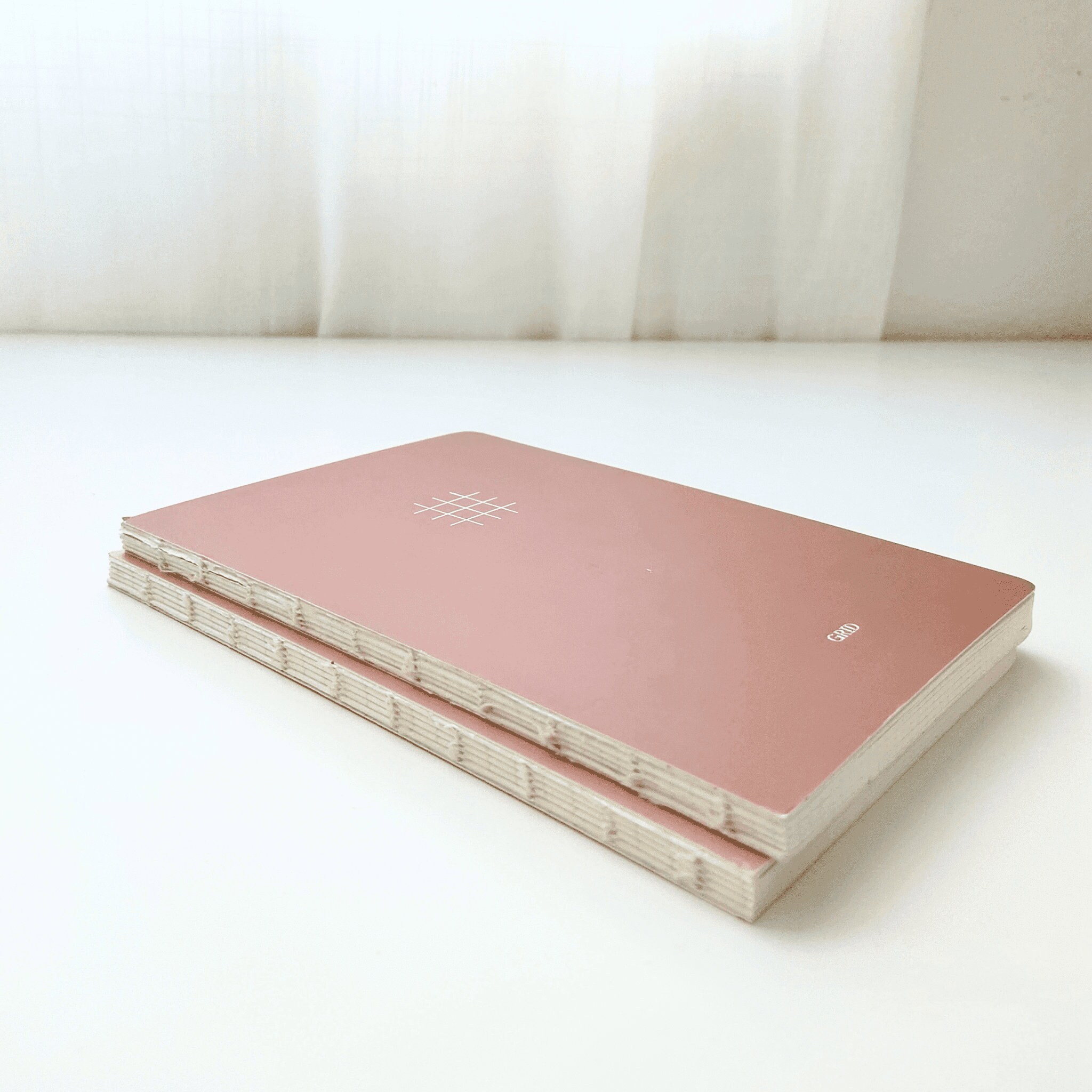 Grid Notebook With Page Numbers, Index, and Pen Test Page ...