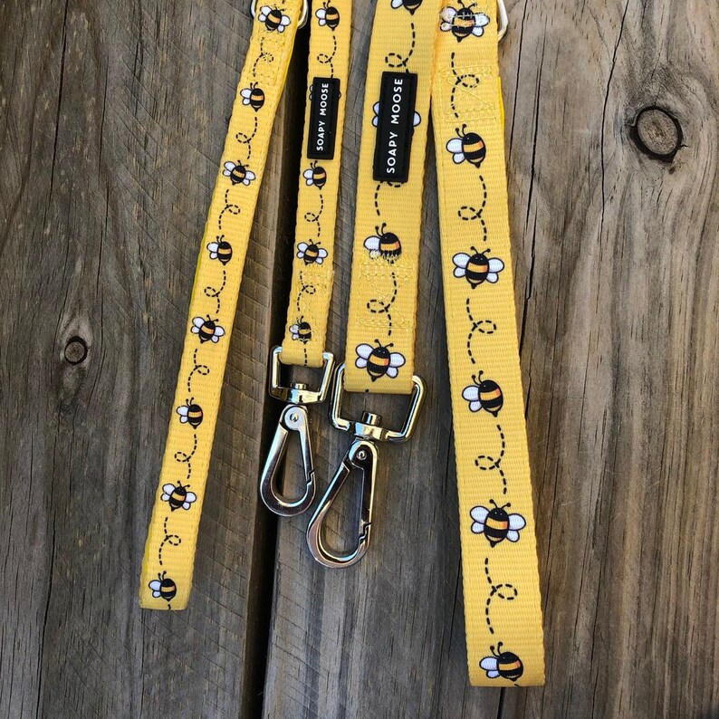 Bee Dog Leash, Bee, Bumble Bee, Yellow Leash - Etsy